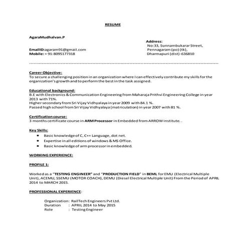 My Resume | PDF