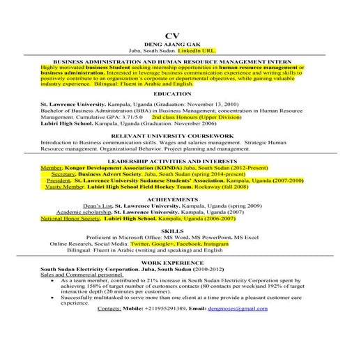 CV (Tauseef Raza) | DOCX