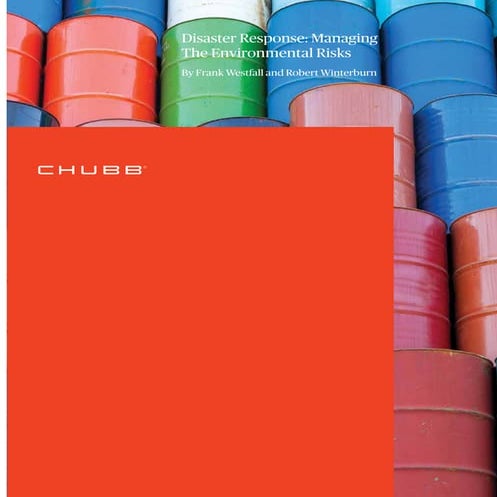 Chubb_DISASTER_RESPONSE_4-19-16 | PDF