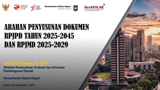 Timeline Penyusunan Renstra K/L 2025-2029 | PPTX