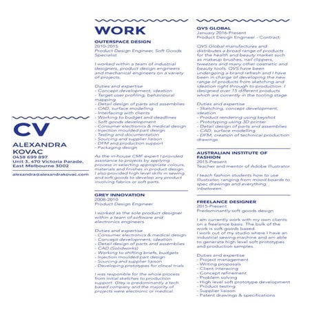 CV_Alexandra Kovac | PDF