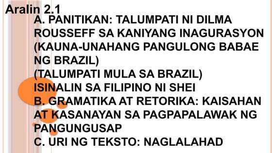 Talumpati ni Dilma Rousseff | PDF