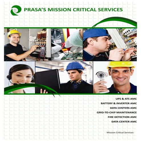 PRASA Mission Critical Services | PDF