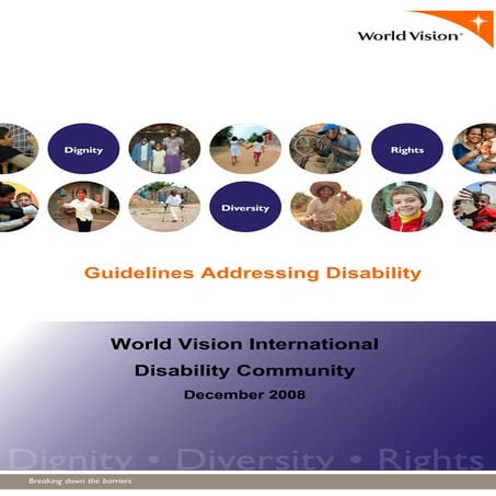 Guidelines Addressing Disability_English | PDF