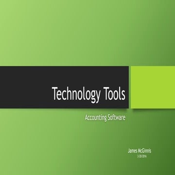 Technology Tools PowerPoint | PPT