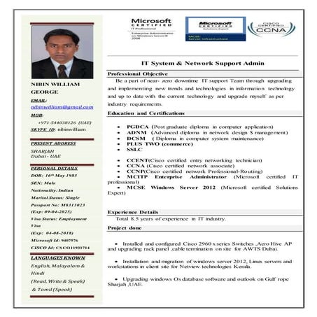 nibin_Resume | PDF