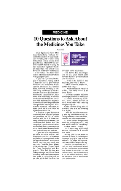 Reflection medication administration | PDF