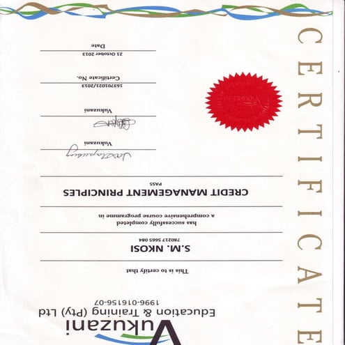Credit Certificate.PDF