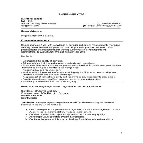 Resume Indu | DOCX