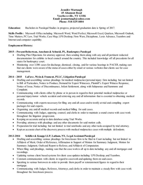 Arial Resume 2015 | DOCX