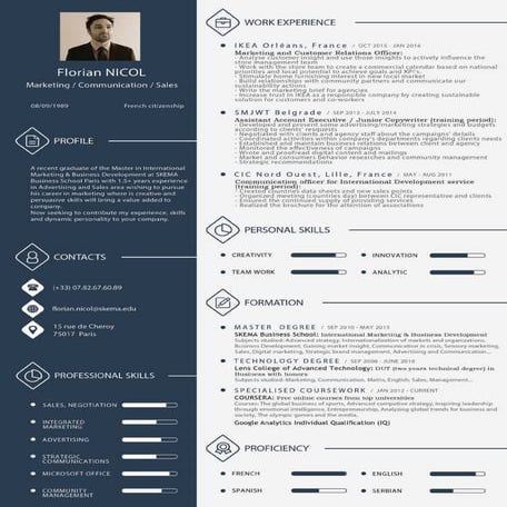 Florian Nicol CV Eng | PDF