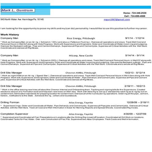 Resume, Kory d'Entremont, LinkedIn | DOCX