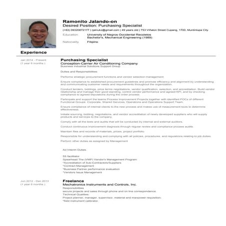 CV English Edgar Alvarez | PDF