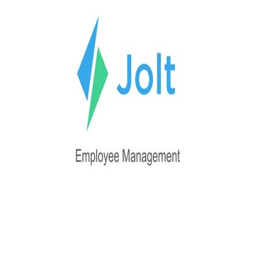 Jolt Overview-min | PDF