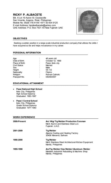 Gilbert Austria- resume | PDF