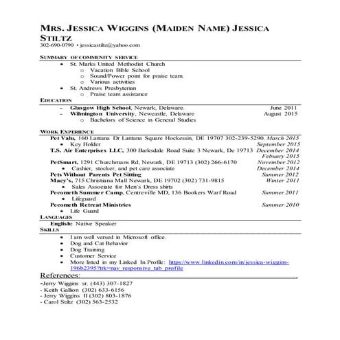 Joseph Belcastro Resume 2 | PDF