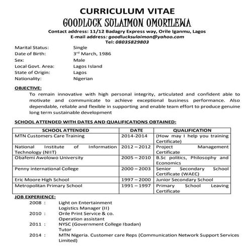 Revised CV gmail | PDF