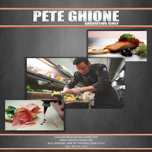 Chef Pete Ghione Resume | PDF