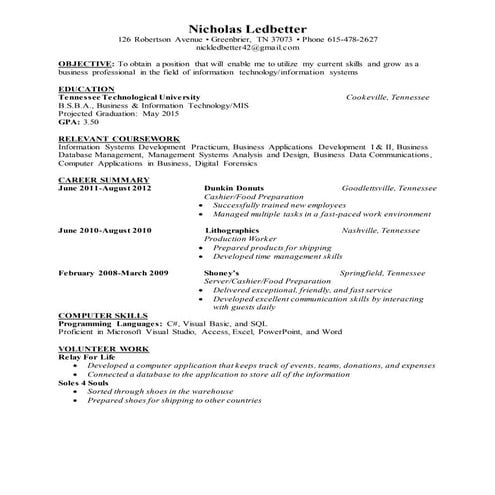 Christopher McClutchy resume | DOCX