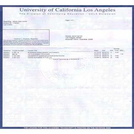 Nicola_Carroll_US Transcript | PDF