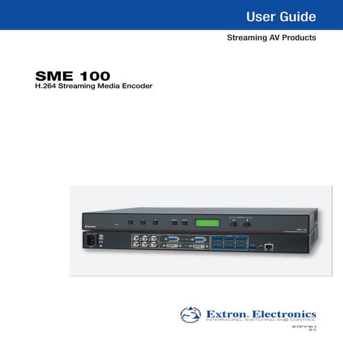 68 2167-01 rev-a_sme100_ug | PDF