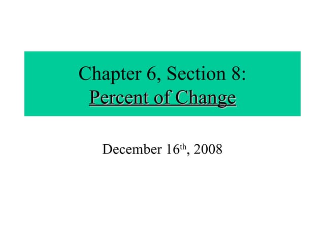 MATH 7 PERCENTAGE INCREASE AND DECREASE.pptx