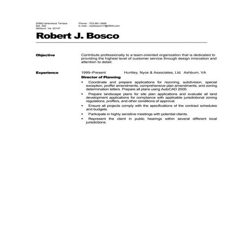 resume george | DOCX