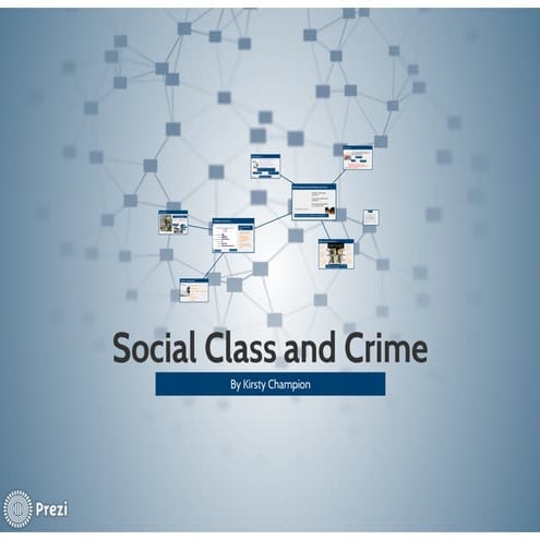 Social class and crime LO2 - presentation | PDF