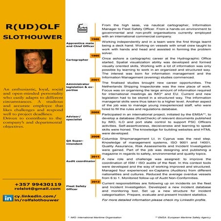 Resume2_Rolf | PDF | Business | Business and Finance