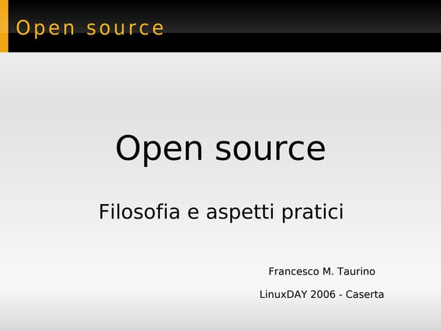 Open Source Ppt