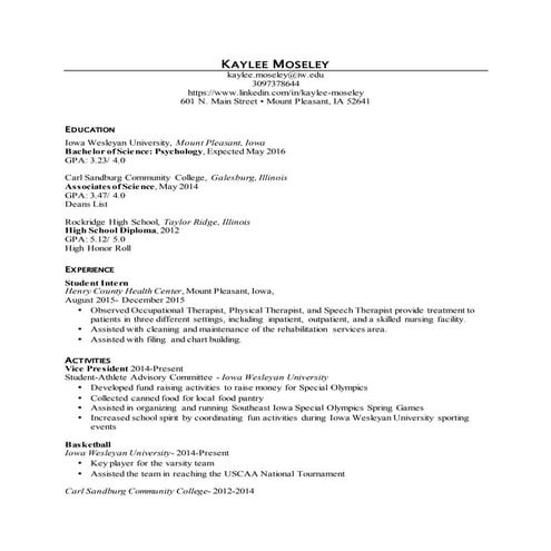 Resume improved | PDF
