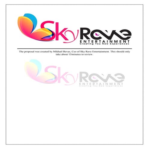 Skyrave Entertainment presentations