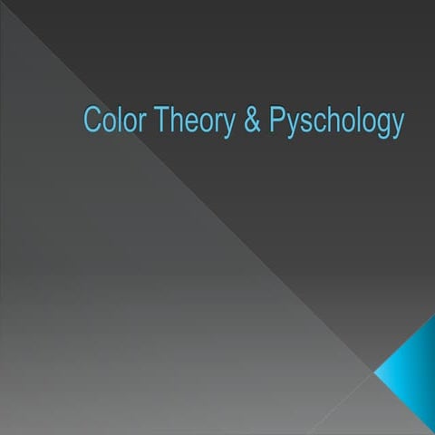 color_theory_amp_pyschology2 | PPT