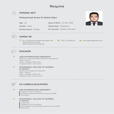 ikram resume 2016 | PDF