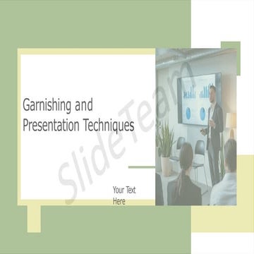 Garnishes/Garnishing | PPTX
