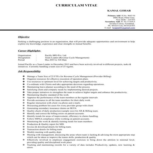 Process Specialist Job Description | DOC