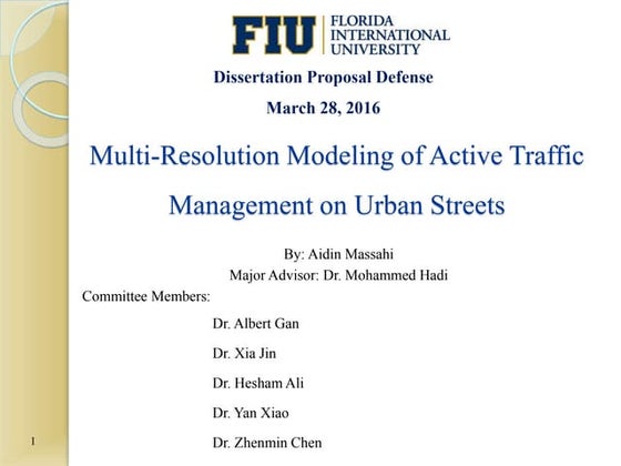 Introduction of vissim software | PPTX