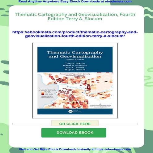 Thematic Cartography and Geovisualization, Fourth Edition Terry A ...