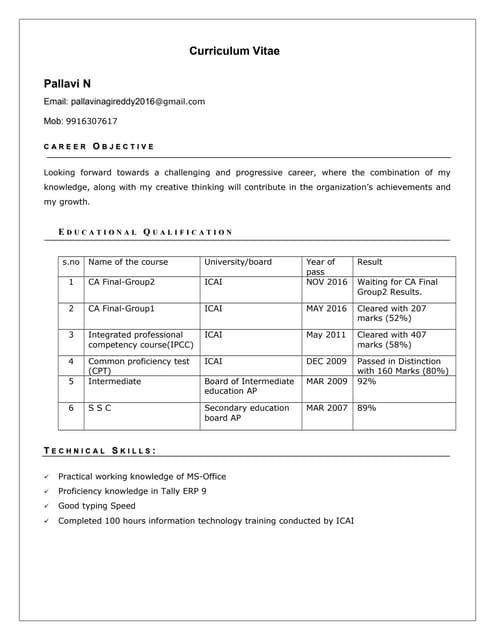 Sample Resume for OJT | DOCX | Resume Writing and Advice | Job Search