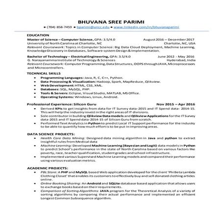 Bhuvana P Resume Docx