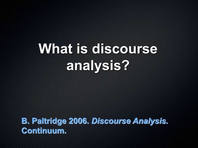 Norman Fairclough 3D Model and Critical Discourse Analysis | PPTX