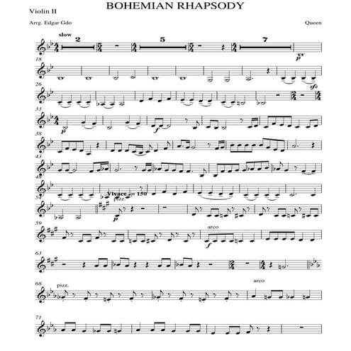 QUEEN-BOHEMIAN RHAPSODY | PDF