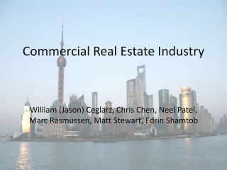Analyzing a commercial real estate investment | PPT