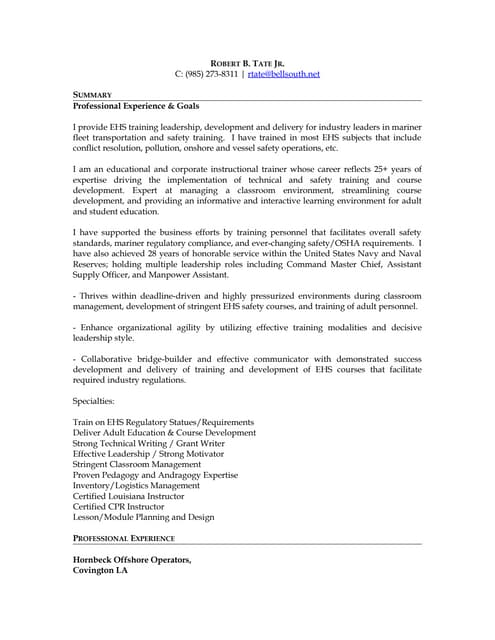 Robert Tate LinkedIn Profile (1) | PDF Robert Tate LinkedIn Profile (1) | PDF