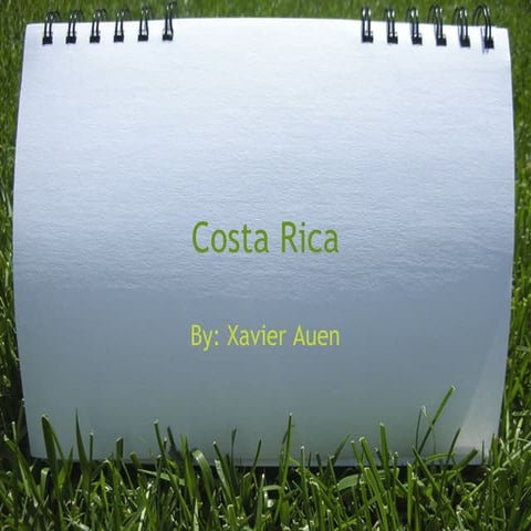 My trip to Costa Rica | PPT