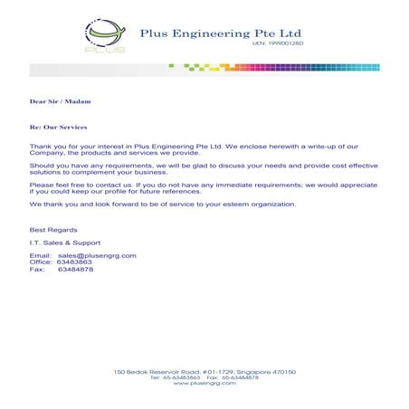 Plus Engineering Profile | PDF