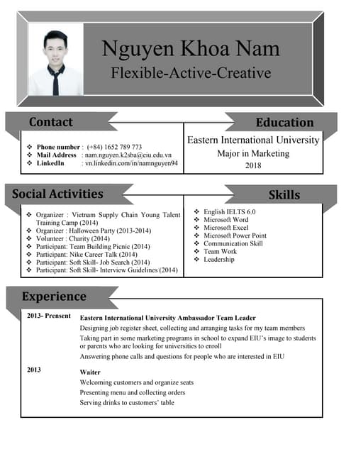 Ngoc Quynh Tran ( Ruby Tran) CV | PDF