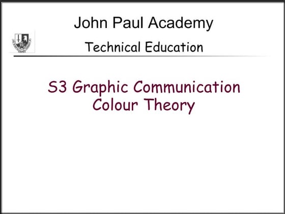 Color Theory | PPT