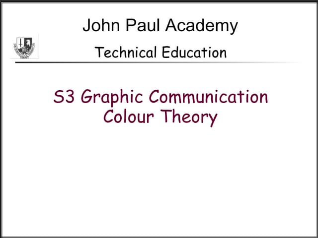 Color Theory | PPT