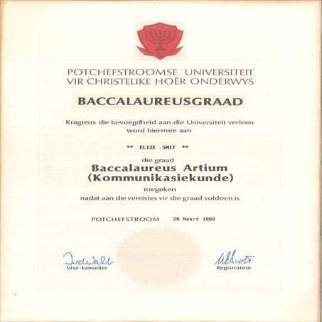 PU BA certificate | PDF
